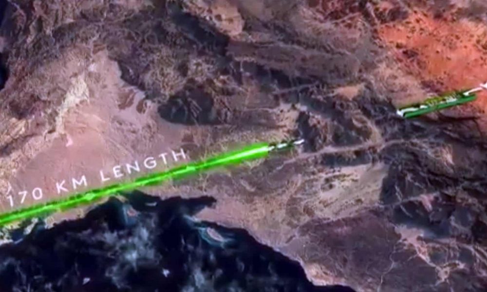 El príncipe de Arabia Saudí quiere construir una ciudad en línea recta ...